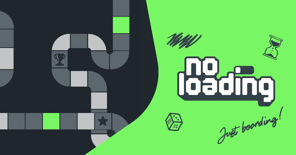 NoLoadingGames Lnk.Bio · no loading, just boarding