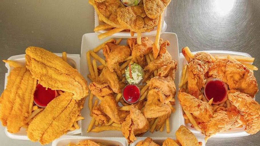 Sharks Fish & Chicken Lnk.Bio · link in bio