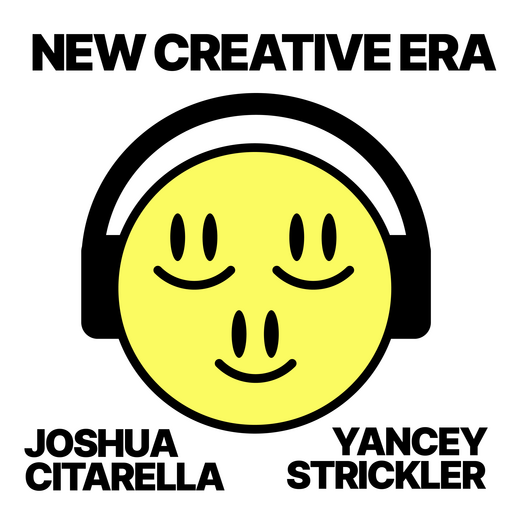 New Creative Era podcast Lnk.Bio · link in bio