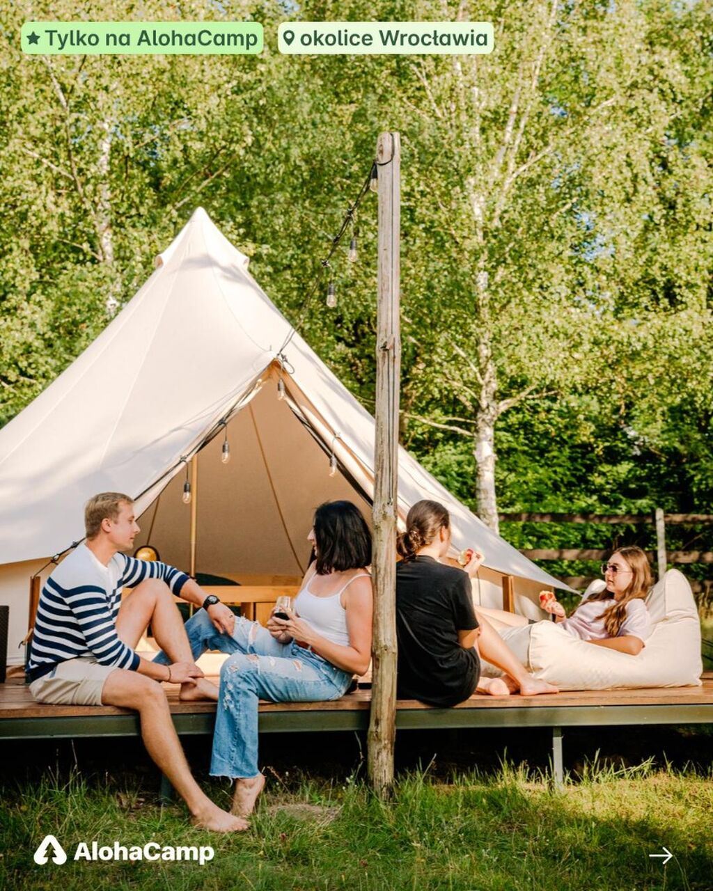 AlohaCamp - Rozpocznij przygodę w Naturze
