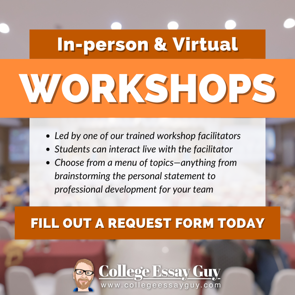 College Essay Guy Resources
